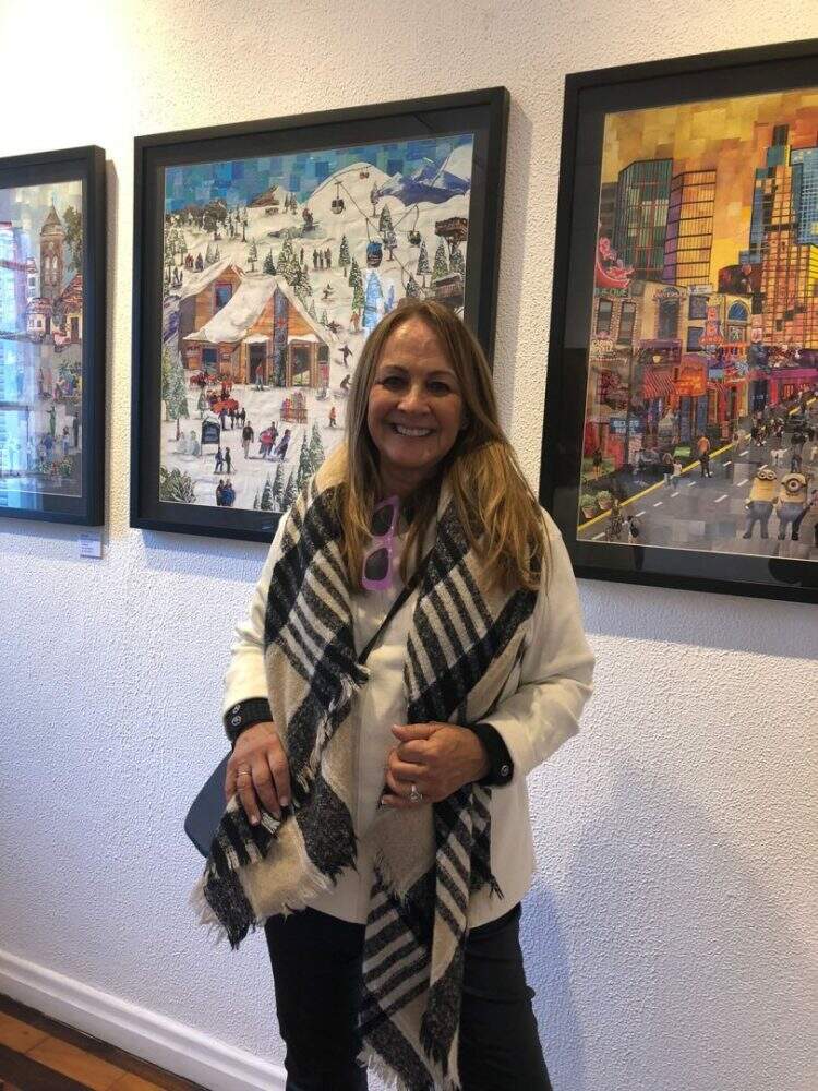 Márcia Baroni apresenta a sua exposição “Mundo Afora” na Delphus ...