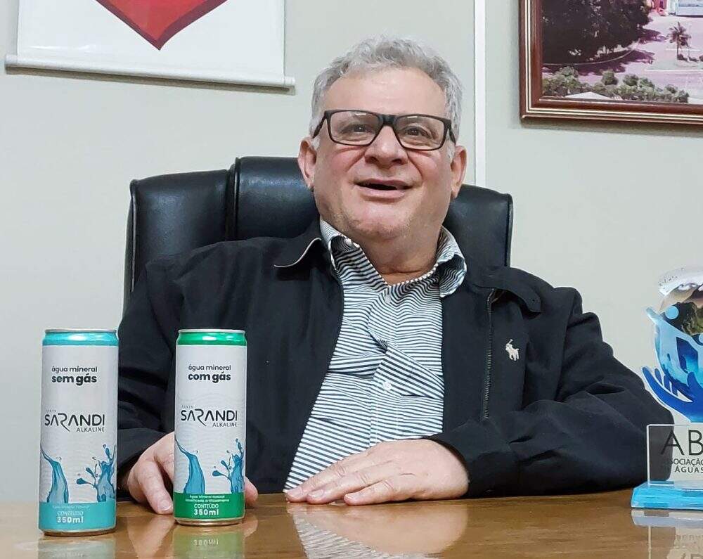 Jairo Zandoná, diretor da Fonte Sarandi, lança nova linha de Águas ...